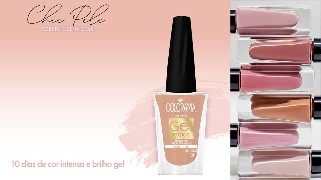 Colorama - Esmaltes, finalizadores e tratamentos para unhas