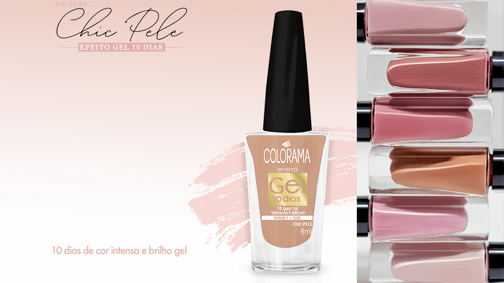 Colorama - Esmaltes, finalizadores e tratamentos para unhas