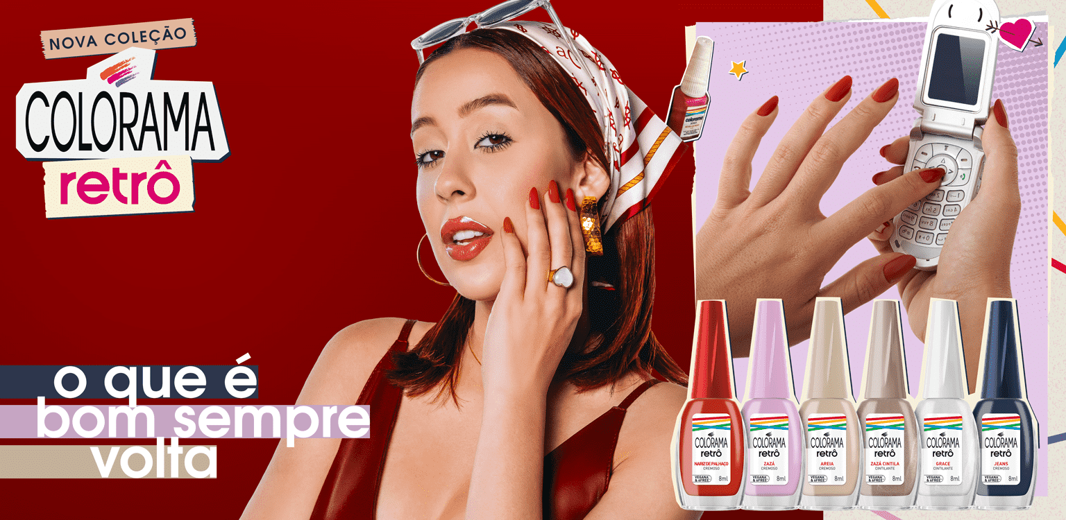 Coleção Colorama Retrô: cores clássicas que estão de volta!
